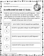 Le paragraphe de la semaine #1 - French primary reading program ...