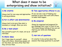 Why do employers value initiative? | Teaching Resources