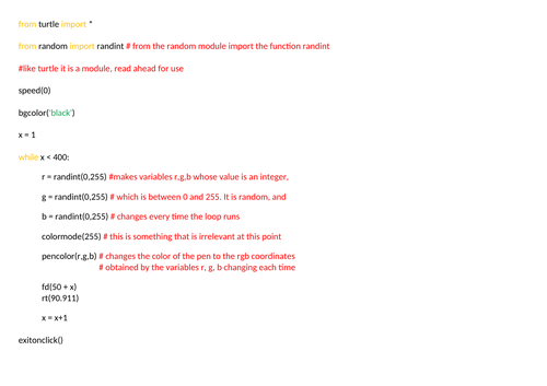 Programming - (Textual) Python: Lesson 7 While loops | Teaching Resources