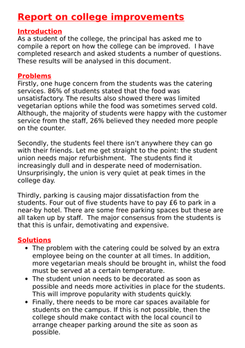 Writing a REPORT (with examiner podcast) - Functional Skills English ...