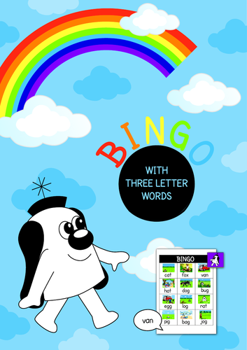 Play Bingo To Reinforce Three Letter Words (4-7 years) | Teaching Resources