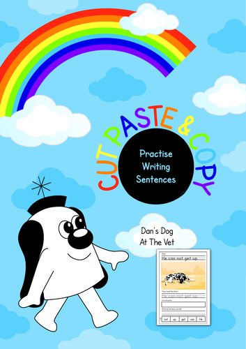 Sentence Writing Practice ‘Dan’s Dog At The Vet’ (4-7 years) | Teaching ...