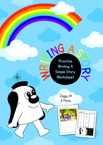 Practise Writing Stories ‘Zoggy At A Picnic’ (4-7 years) | Teaching ...