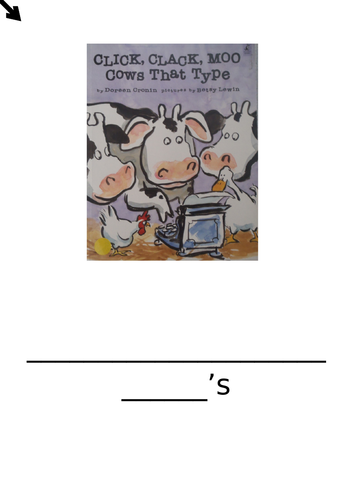 Click Clack Moo, Cows That Type Guided Reading | Teaching Resources