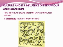 IB Psychology Sociocultural Approach - Culture and its effect on ...