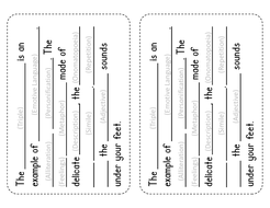 Descriptive Writing - A DAMP FOREST Literary Techniques | Teaching ...