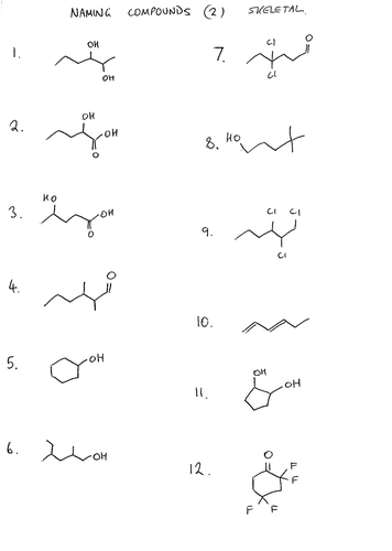 displayed-and-skeletal-formual-teaching-resources