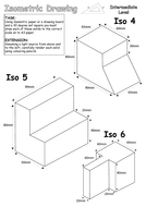 Isometric drawing tasks | Teaching Resources