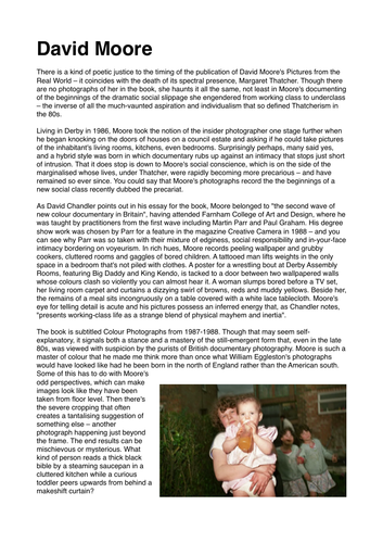 Photographer Factsheets / Research Pages | Teaching Resources