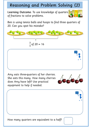 Fractions - Year 2 | Teaching Resources