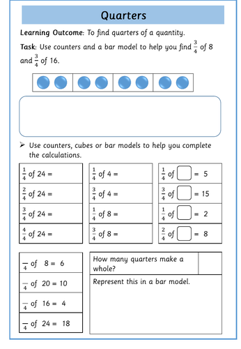 Fractions - Year 2 | Teaching Resources
