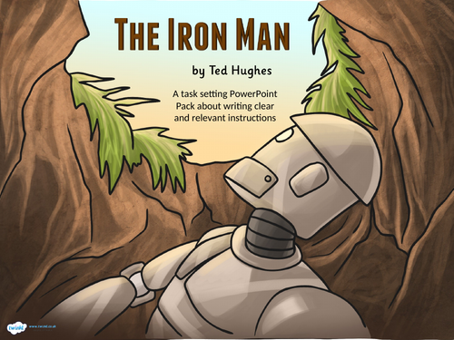 The Iron Man Ted Hughes novel as a theme 3 week literacy planning year ...