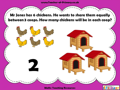 Sharing Equally - Year 1 | Teaching Resources