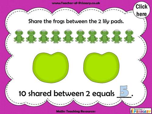 Sharing Equally - Year 1 | Teaching Resources