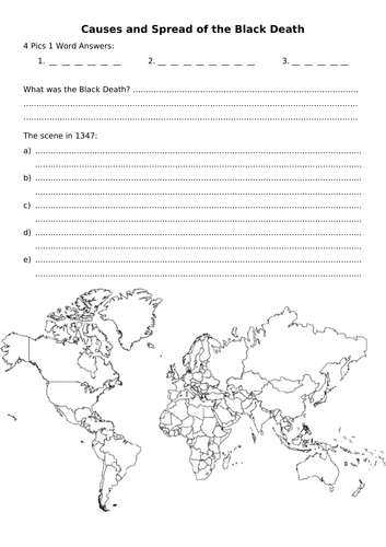 Origins and Spread of the Black Death | Teaching Resources