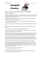 Gangsta Granny - Comprehension | Teaching Resources