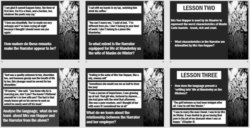 Rebecca - The Narrator | Teaching Resources