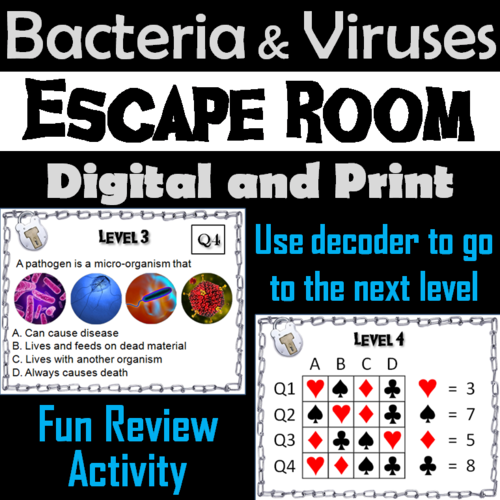 Biology Escape Room Science Bundle | Teaching Resources