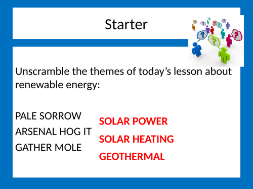 P3.3 Solar and geothermal energy (9-1 GCSE) | Teaching Resources