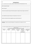 NEA1 Example Enzymatic Browning | Teaching Resources