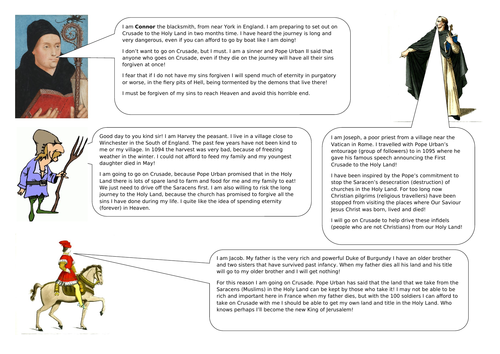 Crusades - Causes & Effects | Teaching Resources