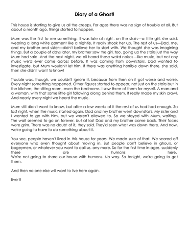 WONDER by RJ Palacio FIRST PERSON NARRATIVE SOW . IDENTIFYING FEATURES ...