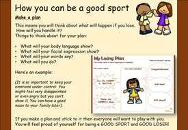 Being a Good Sport - Social Skills | Teaching Resources
