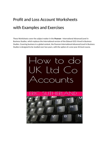 Micro Entity Accounts Bundle | Teaching Resources