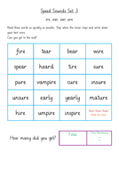 Speed Sounds - Set 1, 2, 3 - Phonics Worksheets - Read Write Inc ...