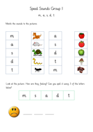 Speed Sounds - Set 1, 2, 3 - Phonics Worksheets - Read Write Inc by Mr ...
