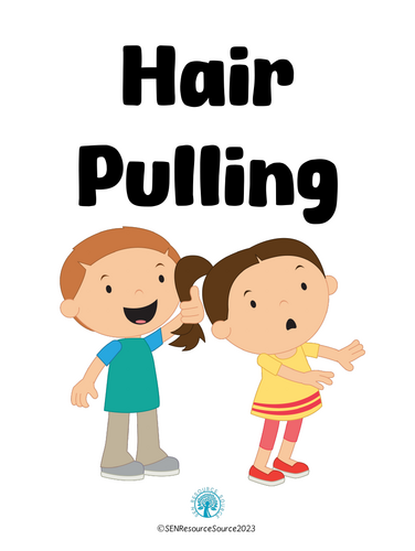 Hair Pulling Social Story | Teaching Resources