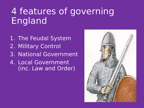 AQA GCSE History 2019: 3 Norman England Revision Lessons - Legal System ...
