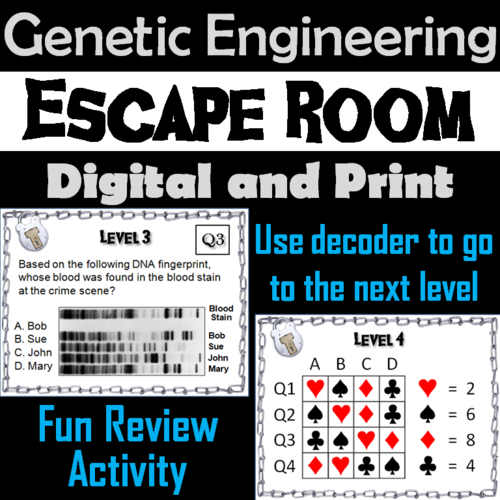 Biology Escape Room Science Bundle | Teaching Resources