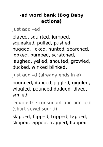 Bog Baby, three week writing unit | Teaching Resources