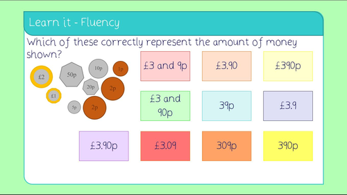 1. Measurement: pounds and pence lesson pack (Y4) | Teaching Resources