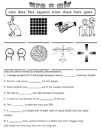 Alternative spellings for 'air' (ere, ear, are) | Teaching Resources