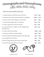 Alternative spellings for 'air' (ere, ear, are) | Teaching Resources