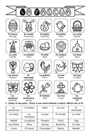 Spanish KS3 - La Pascua - Easter booklet of activities | Teaching Resources