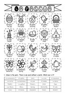 Spanish KS3 - La Pascua - Easter booklet of activities | Teaching Resources