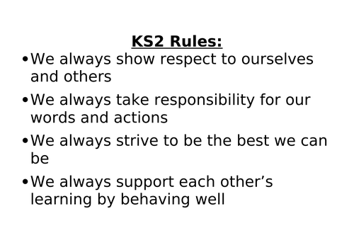 Whole School Behaviour System Resources | Teaching Resources