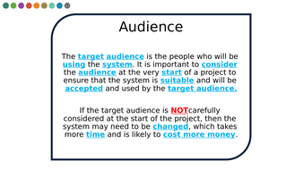 BTEC DIT Component 1 Learning Aim B - Defining the Project Requirements ...