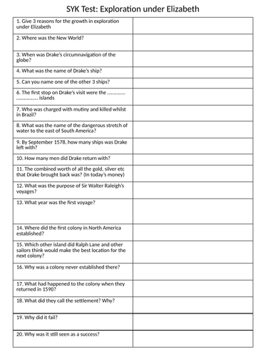 GCSE Elizabeth - Walter Raleigh and Roanoke/Virginia | Teaching Resources GCSE Elizabeth - Walter Raleigh and Roanoke/Virginia | Teaching Resources