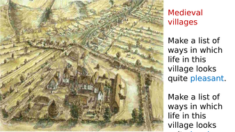 Life in a Medieval Village | Teaching Resources