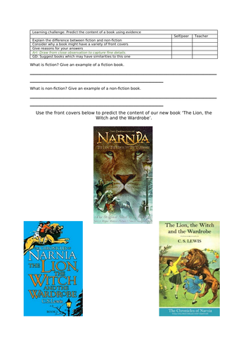 The Chronicles of Narnia - the Lion, the Witch and the Wardrobe ...