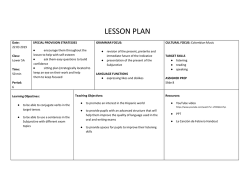 El Subjuntivo y La Bicicleta de Shakira y Carlos Vives - Spanish Songs ...