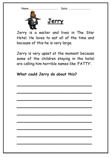 PSHE Activity: Name Calling! | Teaching Resources