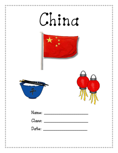 China A Research Project | Teaching Resources