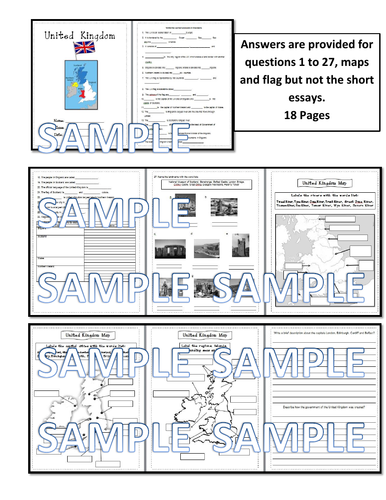 United Kingdom A Research Project | Teaching Resources