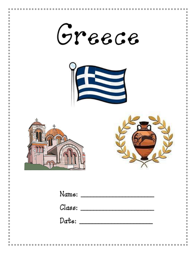 Greece A Research Project | Teaching Resources