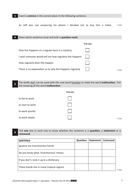 SATs SPaG Practice Test Paper 1 2018 | Teaching Resources